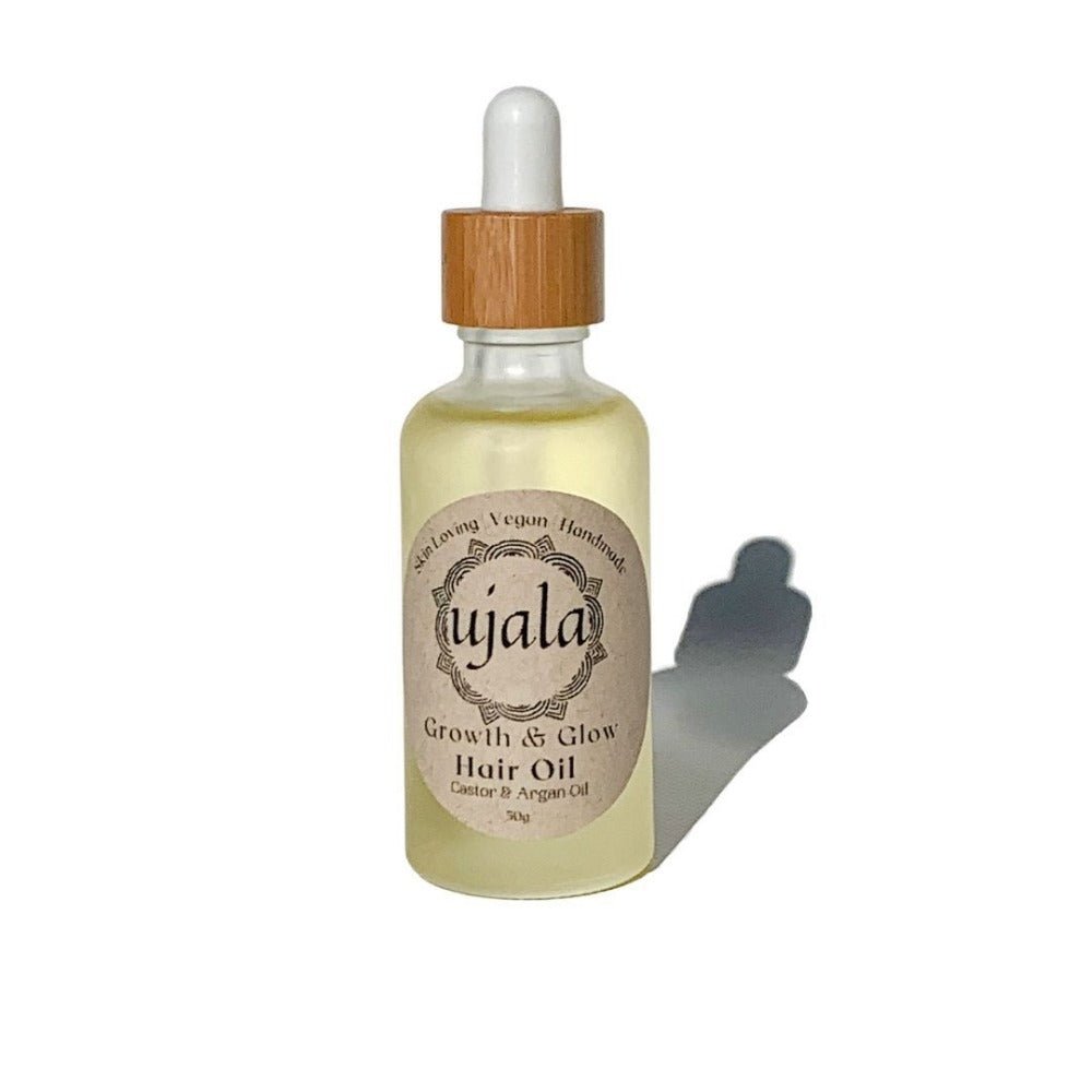 Organic natural hair oil for growth, strong, thick and shining hair ...